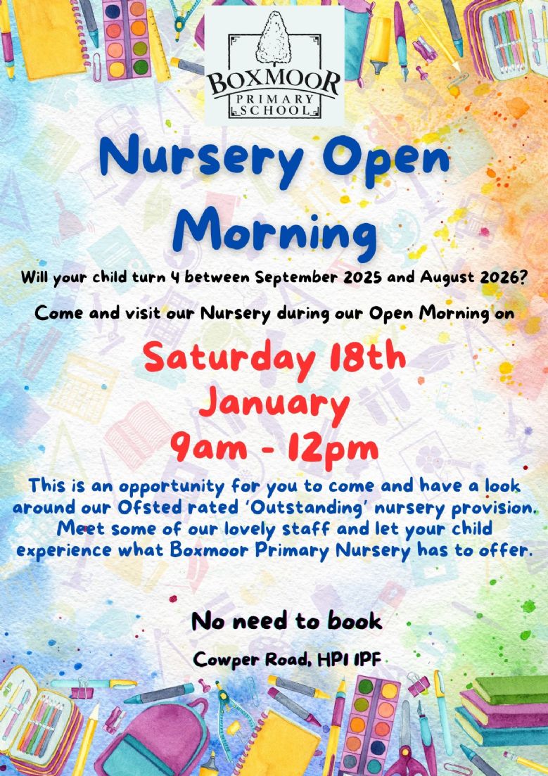 Boxmoor Primary School - Admissions